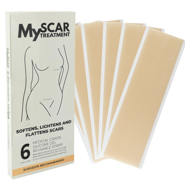My Scar strips, silicone strips for scars, NHS recommended, Surgeon ...